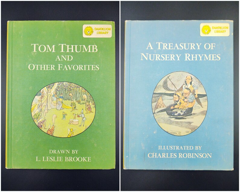 Tom Thumb and Other Favorites / A Treasury of Nursery Rhymes / - Etsy
