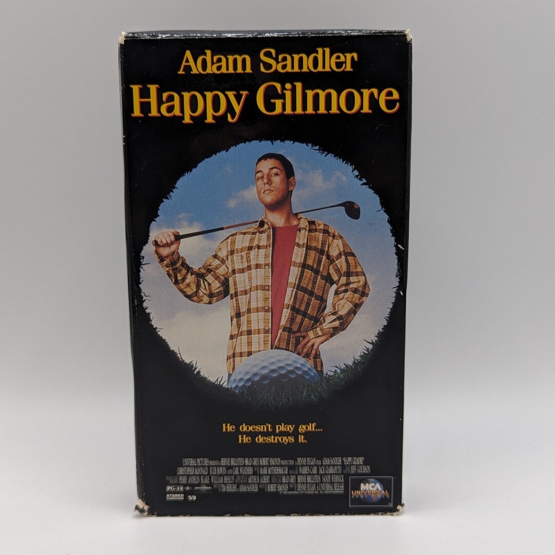 Buy Happy Gilmore VHS / Vintage Video VHS Tape / Retro Movie Film ...