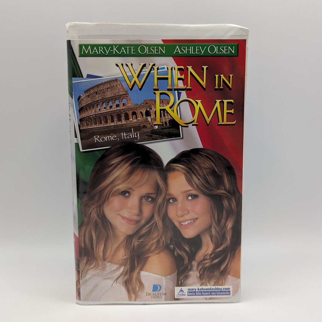 When in Rome Mary Kate and Ashley Olsen VHS / Vintage VHS Tapes ...