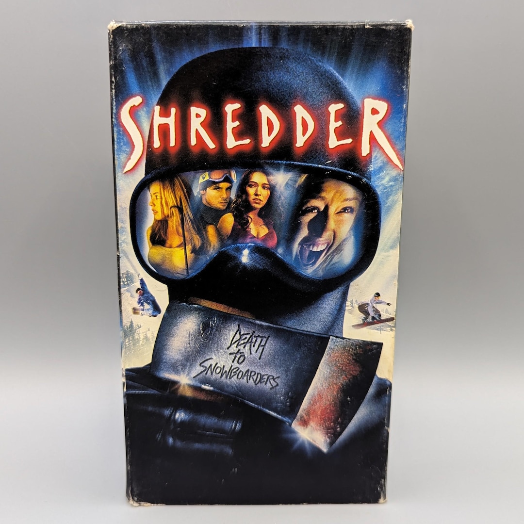 Shredder VHS 2003 Horror Tape Slasher Death to Snowboarders / Vintage ...