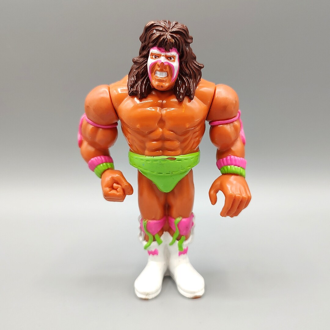 The Ultimate Warrior 1990 Wrestling Figure WWE WCW Action Figure ...