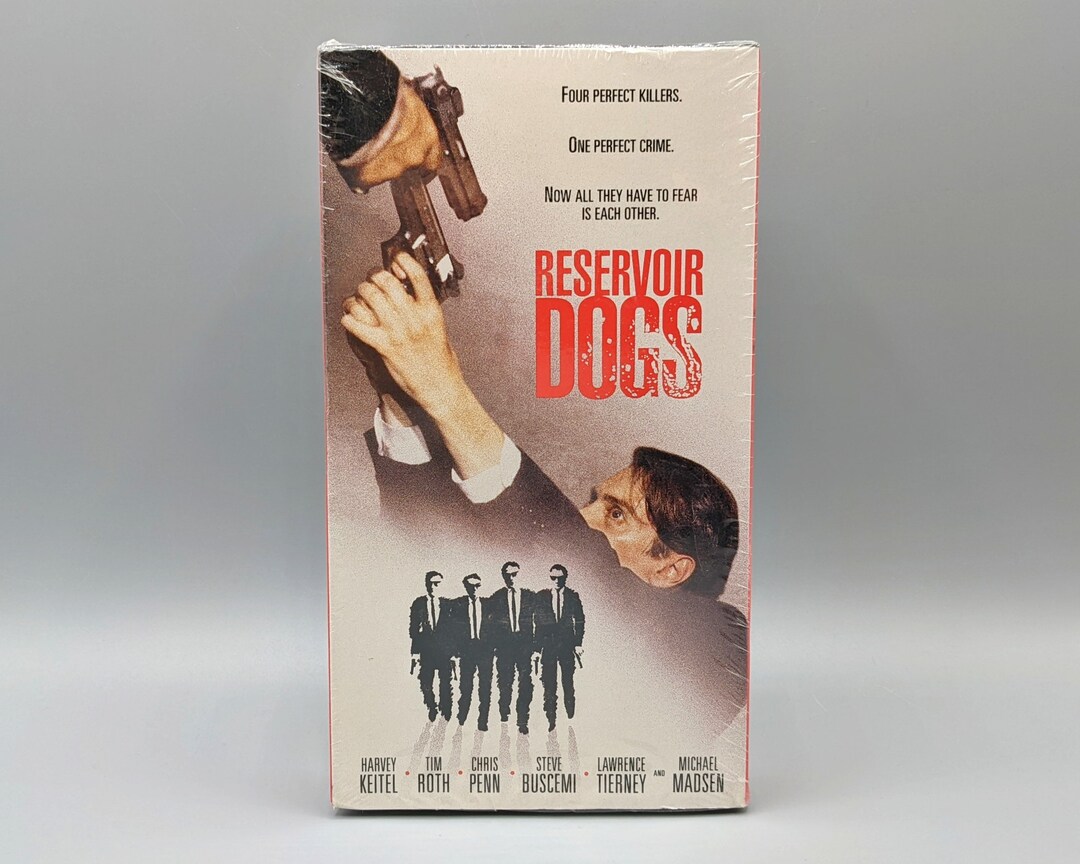 Reservior Dogs SEALED VHS / Vintage Video VHS Tape / Retro Movie Film ...
