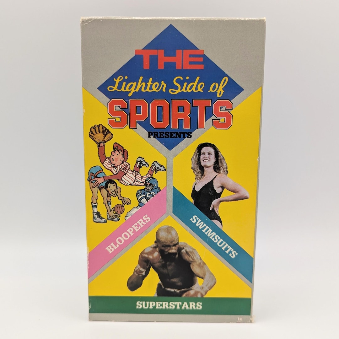 The Lighter Side of Sports Bloopers Swimsuits Superstars VHS / Vintage ...