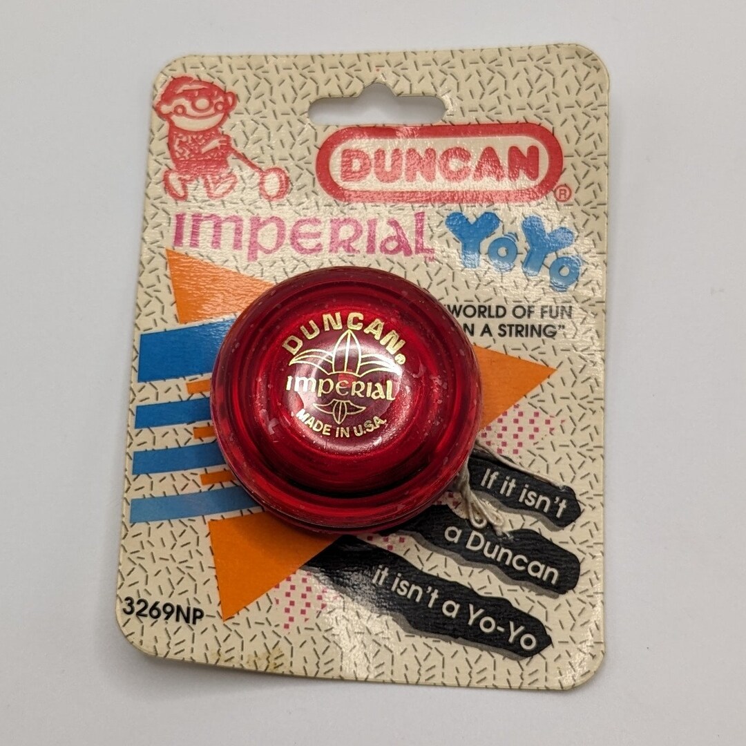 Vintage Genuine Duncan Yo-yo, Imperial 3269NP New on Card, Never Opened ...