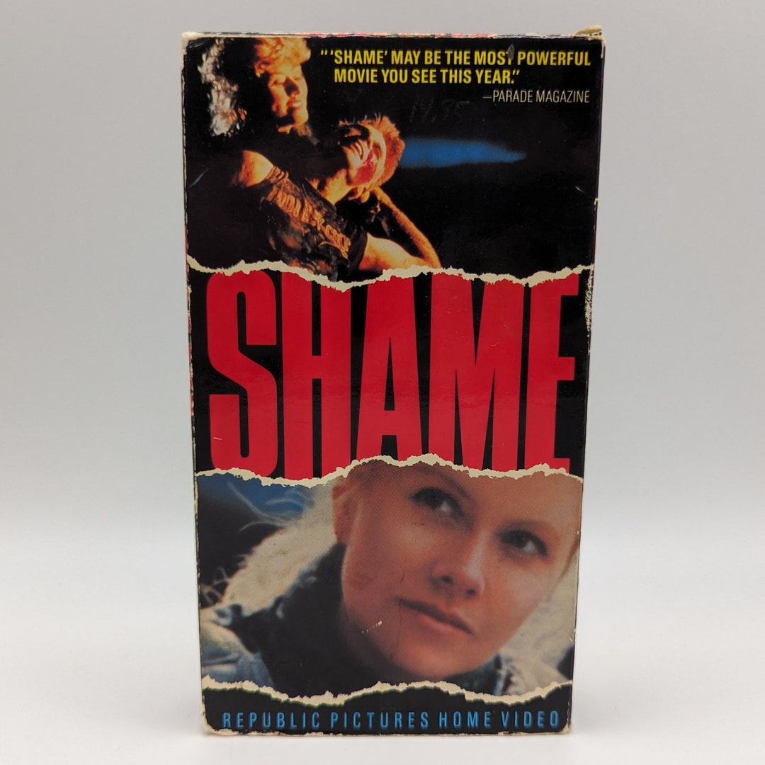 Shame Republic Pictures 1988 VHS / Vintage Video VHS Tape / Retro Movie ...