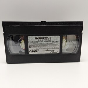 Robotech II 2 the Sentinels Anime VHS / Vintage Video VHS Tape / Retro ...