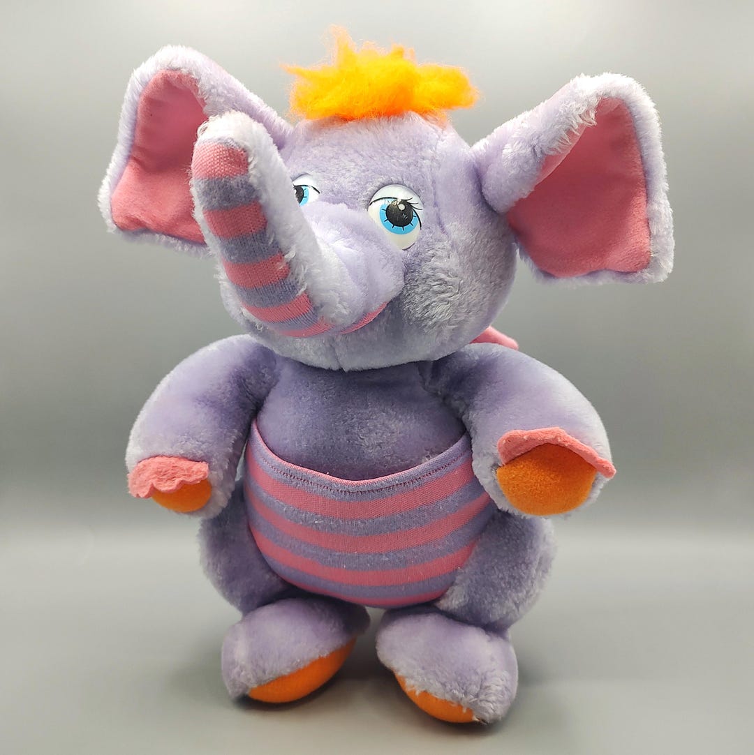 Vintage Large Wuzzle Plush Toy / Stuffed Animal / 1980s 80s / Wuzzles ...