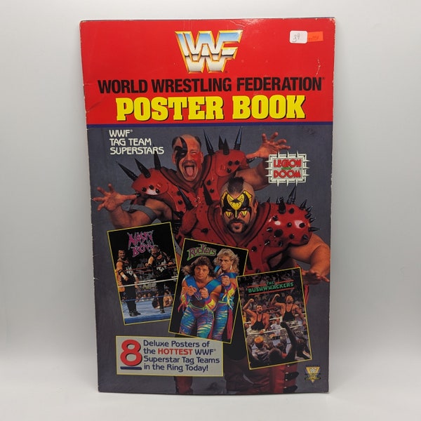 Wwf Vintage Wrestling Poster - Etsy