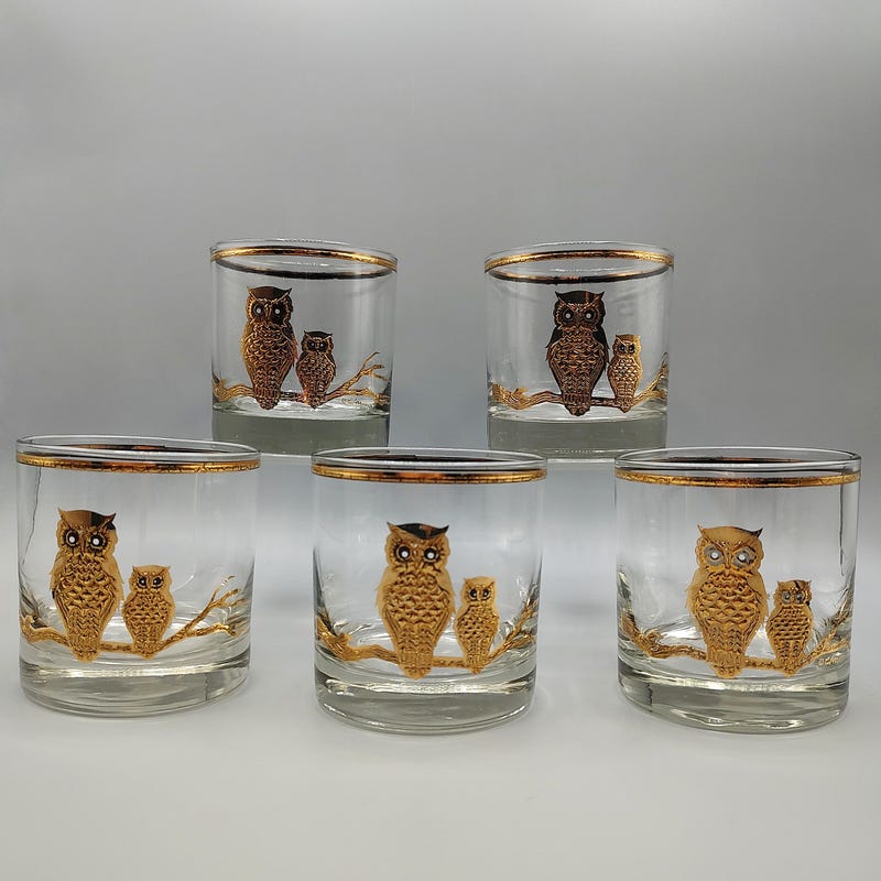 Culver Mcm Glass Ware - Etsy