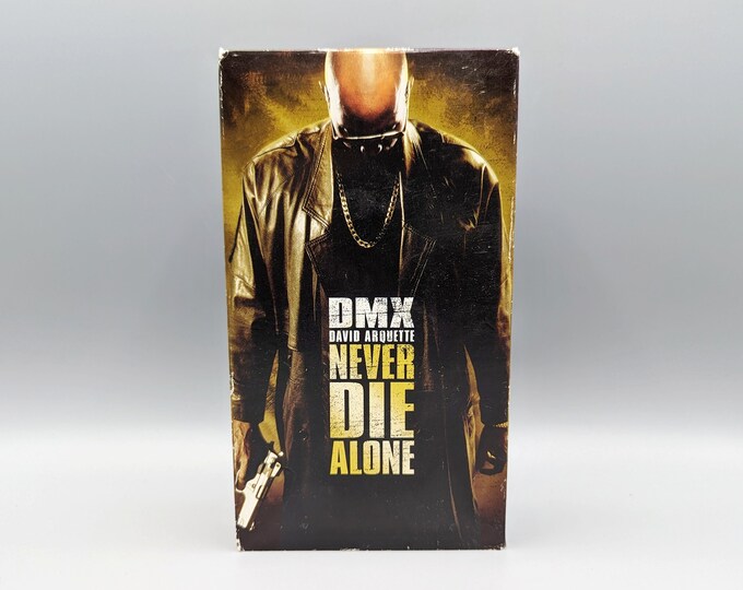 DMX Never Die Alone VHS / Vintage Video VHS Tape / Retro Movie Film ...