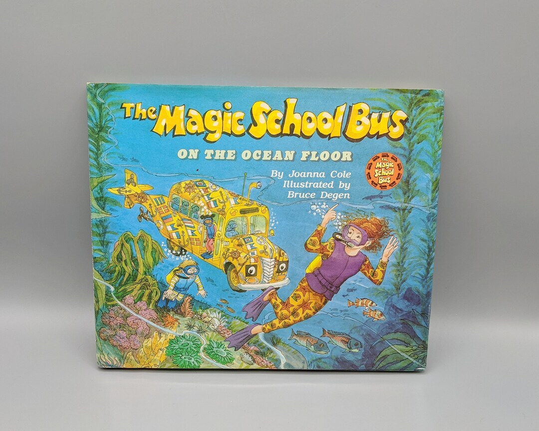 The Magic School Bus on the Ocean Floor by Joanna Cole / 1990s 90s ...
