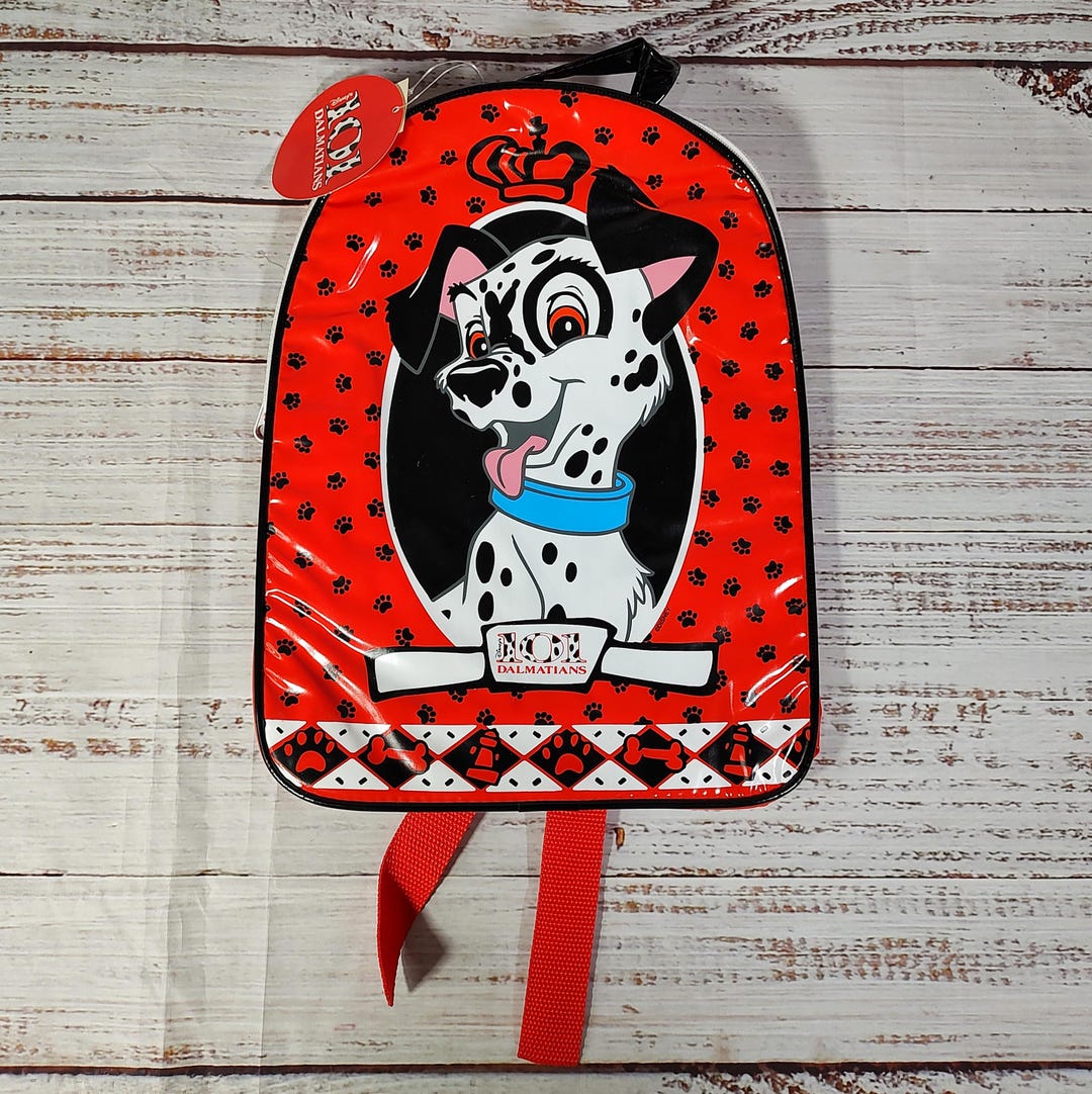 Vintage Kids Backpack / 1990s 90s Plastic Vinyl / Retro Back Pack / for ...