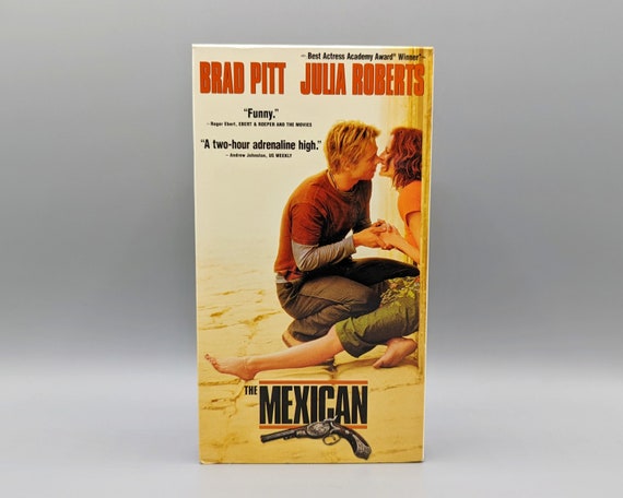 The Mexican VHS Brad Pitt Julia Roberts / Vintage Video VHS - Etsy