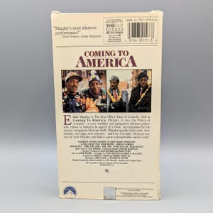 Coming to America VHS / Vintage Video VHS Tape / Retro Movie Film ...