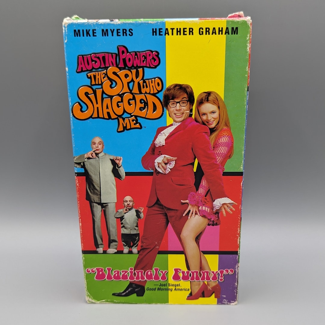 Austin Powers the Spy Who Shagged Me / Vintage Video VHS Tape / Retro ...
