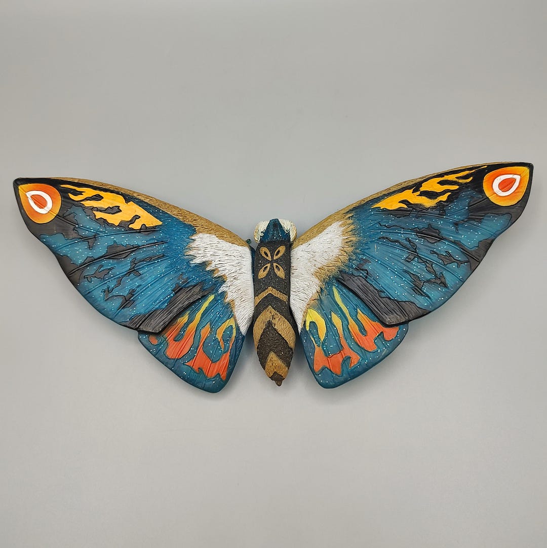 Rainbow Mothra Bandai Godzilla Desghidorah / Figure Godzilla Kaiju ...