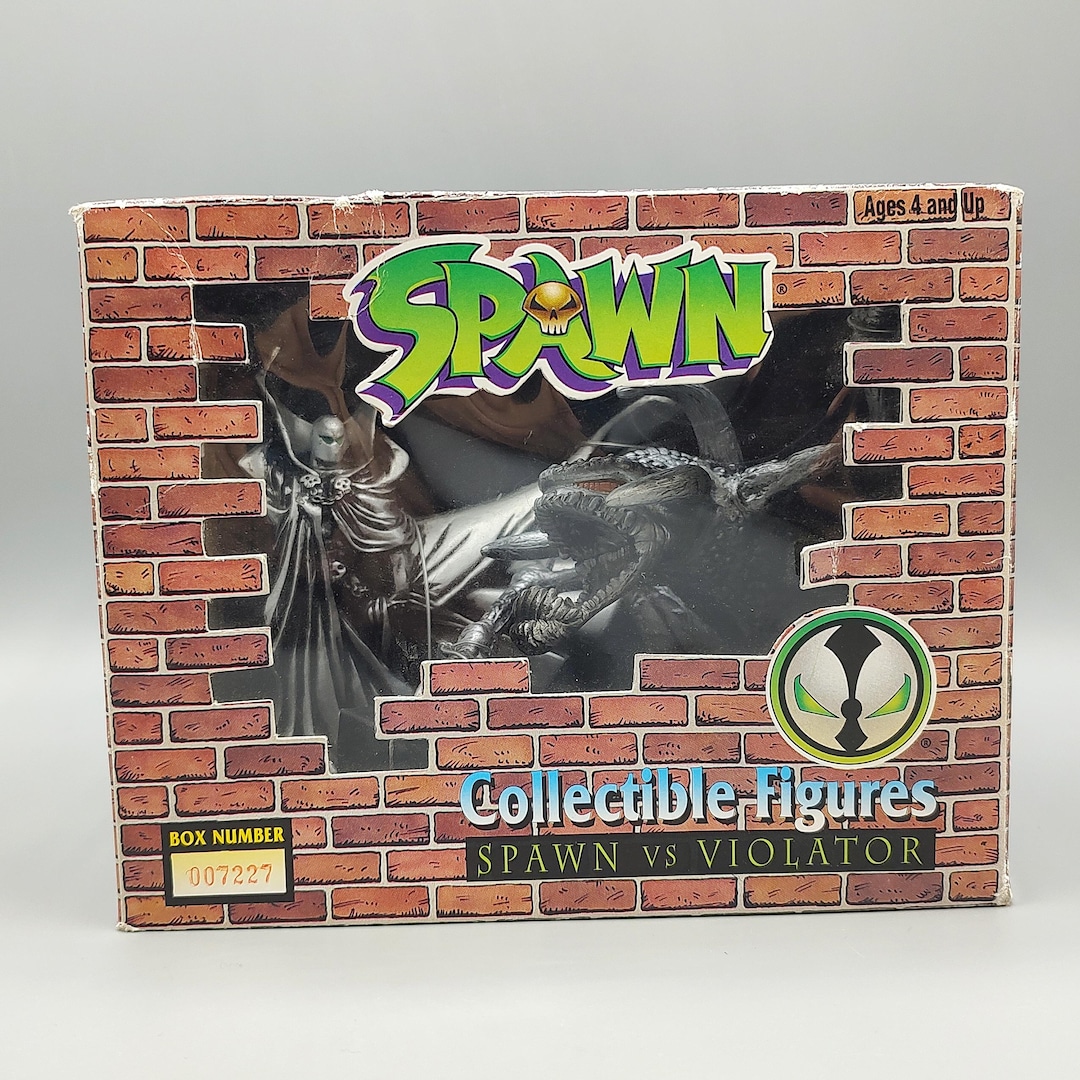Vintage 1994 Mcfarlane Toys Spawn Collectible Figures Box #39253: Spawn ...