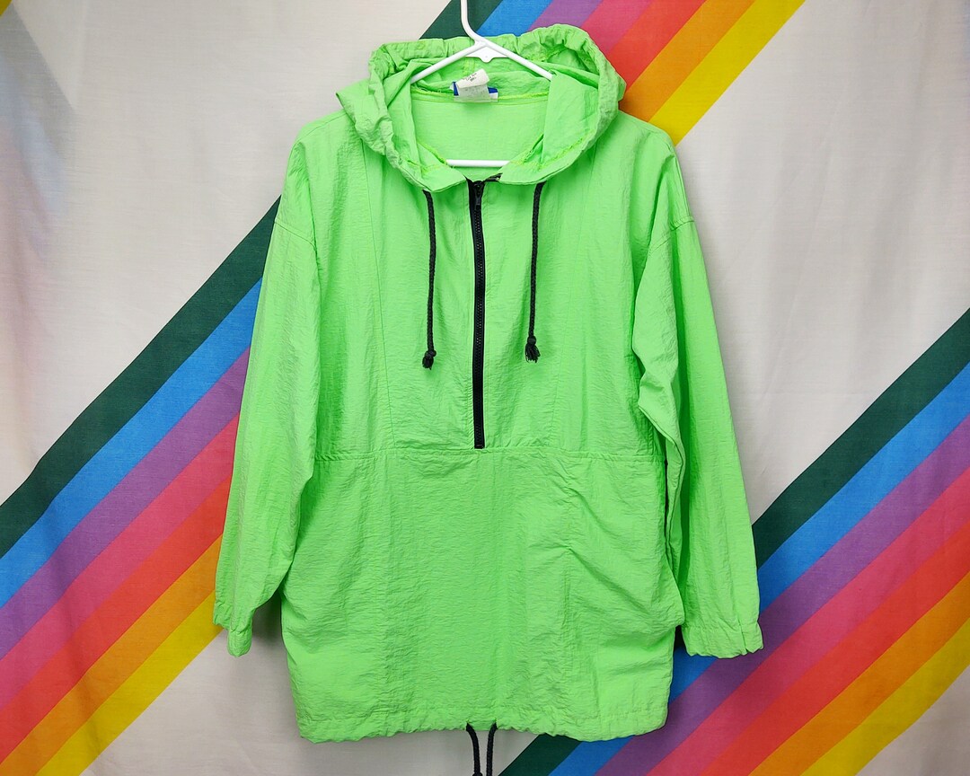 Vintage Jacket / Retro Coat / 1990s 90s Windbreaker / Ski Jacket ...