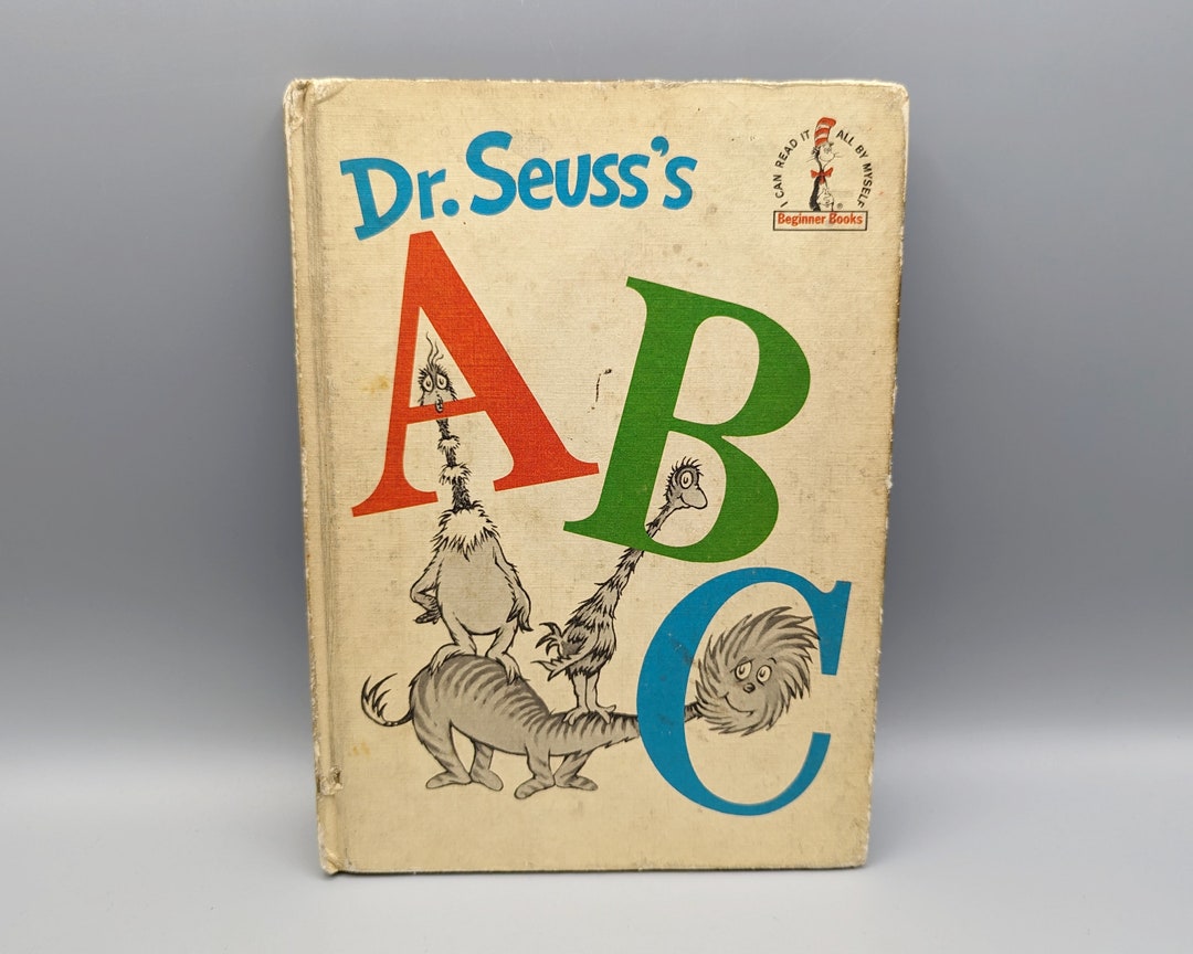 ABC by Dr. Seuss / 1990s 90s / Vintage Book Retro Kids Story Picture ...