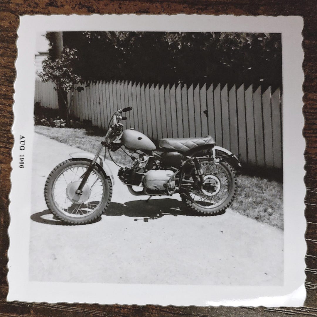 Vintage Motorcycle Classic Car Auto Vehicle / Art Antique Photography ...