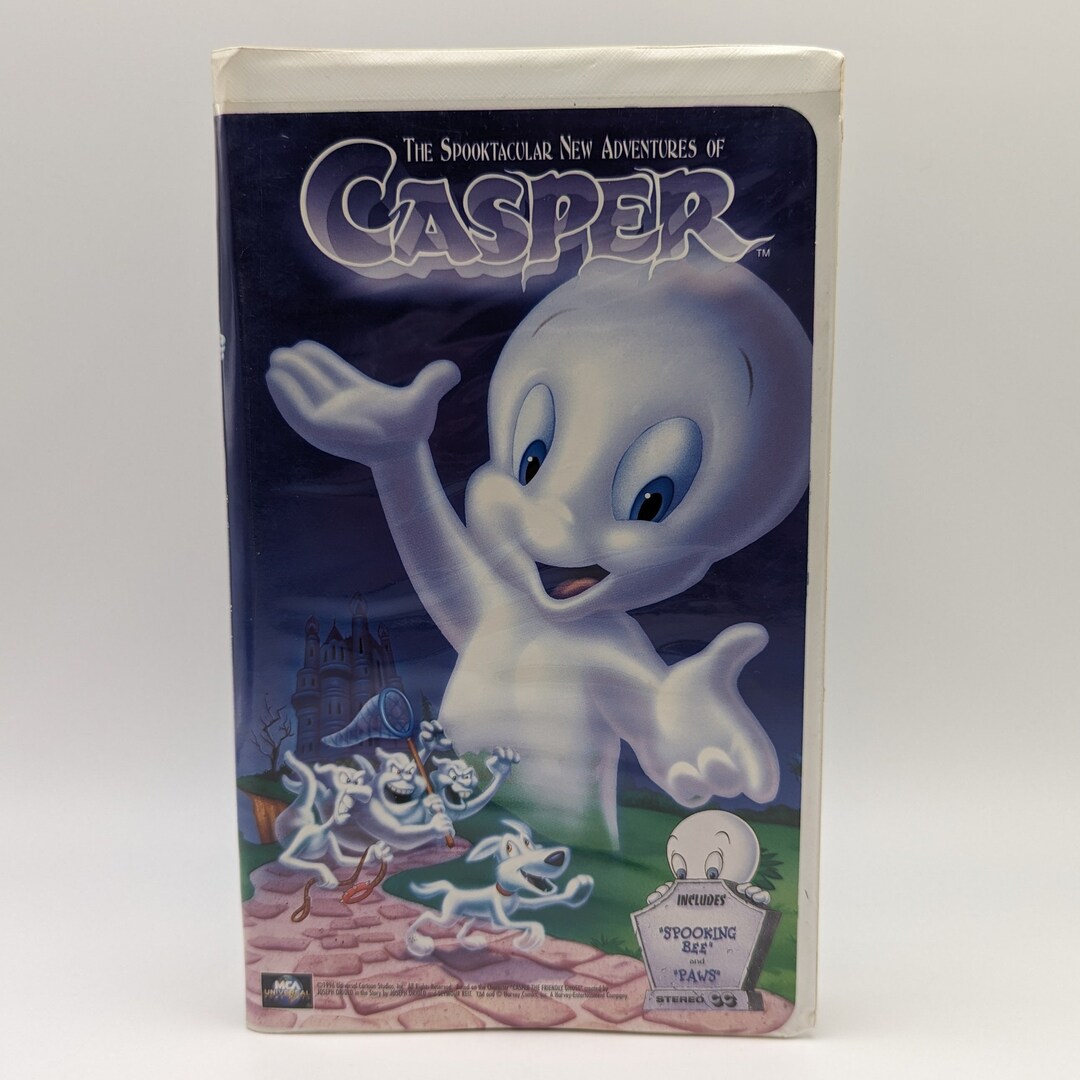 Casper the Spooktacular New Casper Cartoon VHS / Vintage VHS Tapes ...