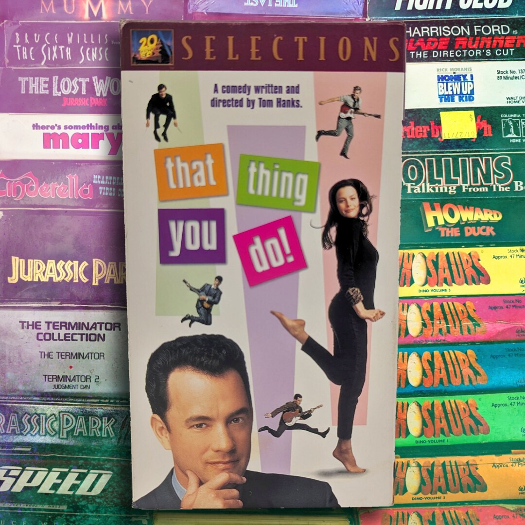 That Thing You Do VHS / Vintage Video VHS Tape / Retro Movie Film ...