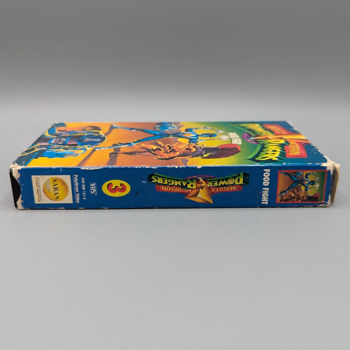 Mighty Morphin Power Rangers MMPR Food Fight VHS / Vintage Video VHS ...