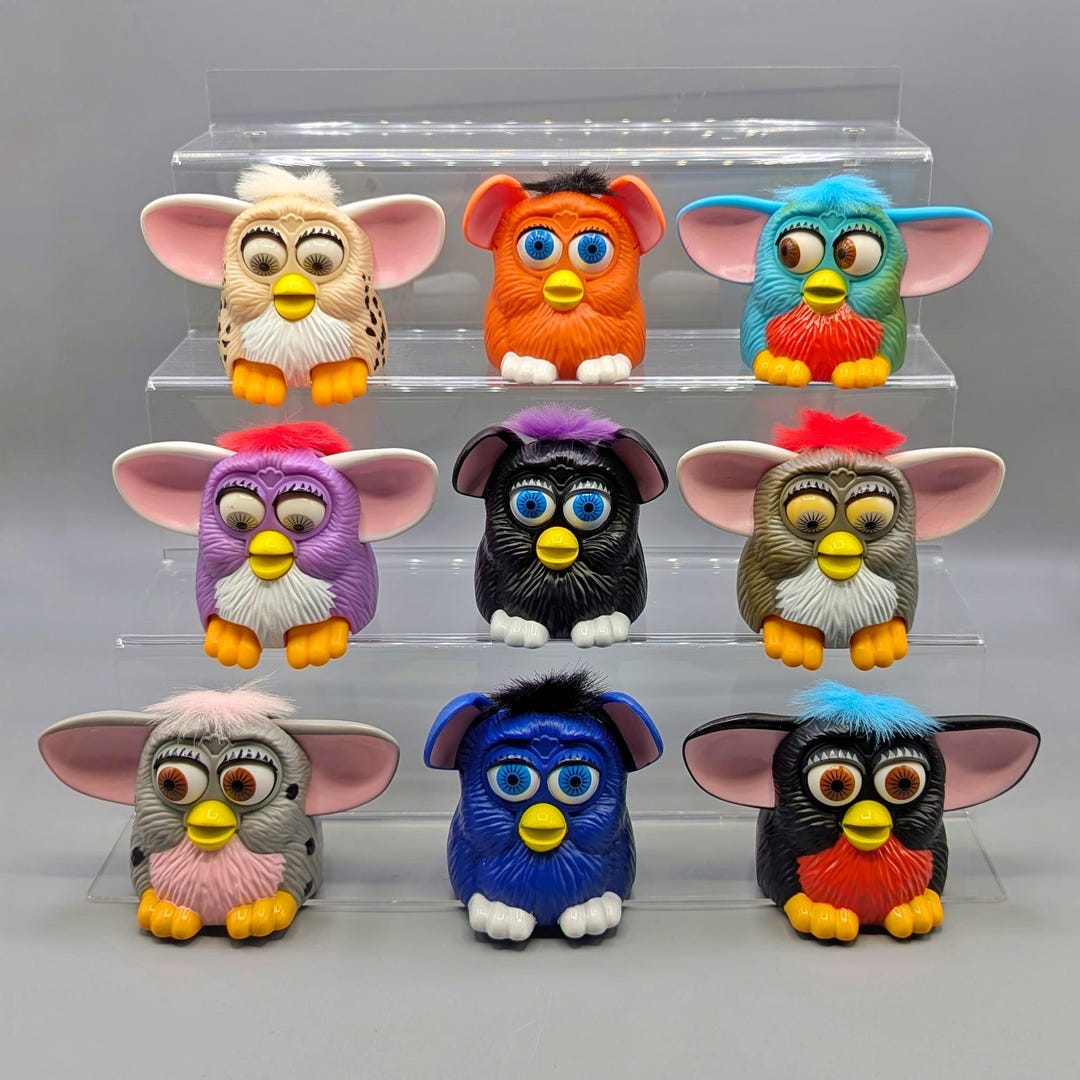Vintage 1998 Furby Mcdonalds Happy Meal Prize / Vintage Toy / Retro Toy ...