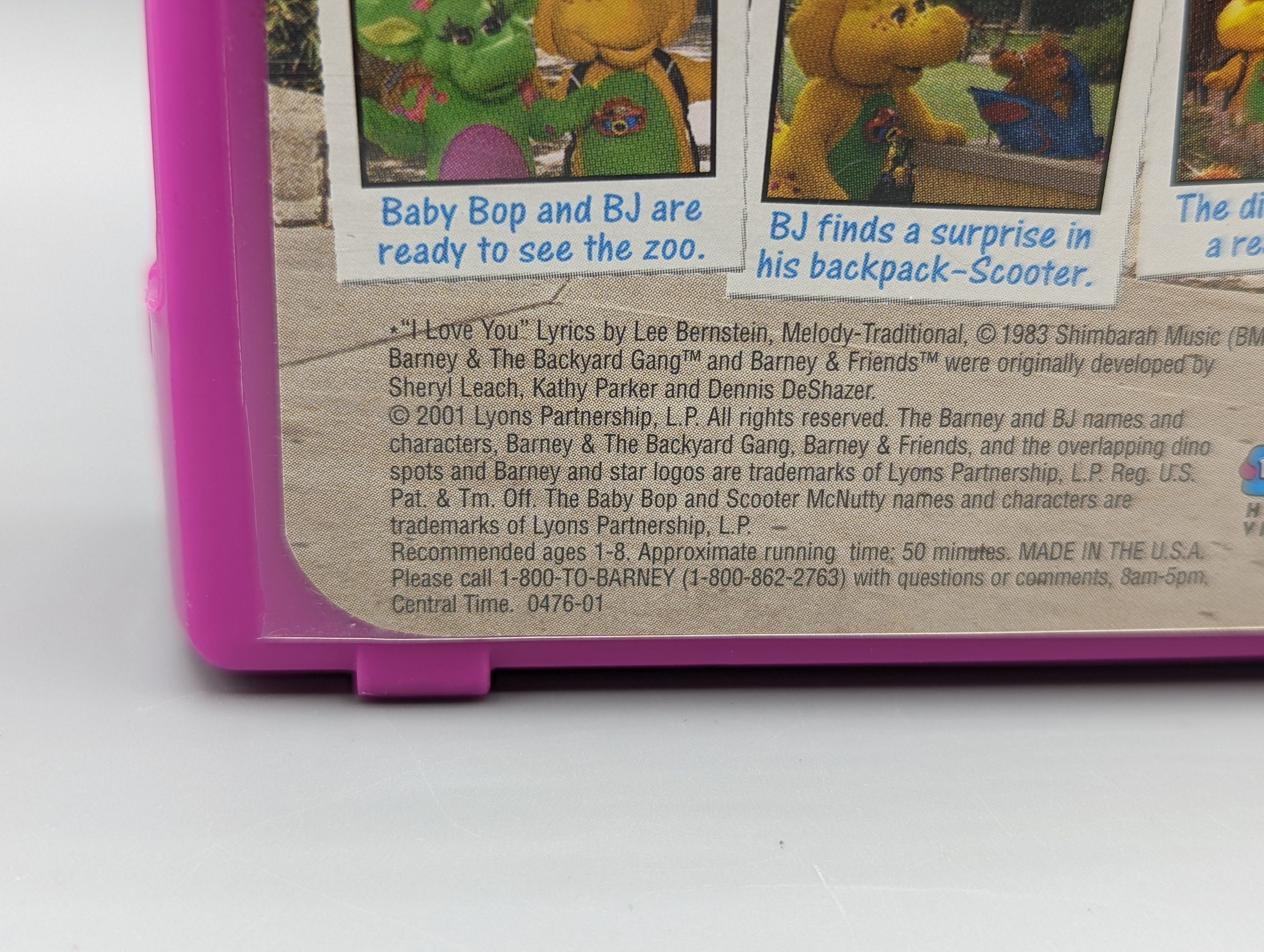 Barney Let's Go to the Zoo VHS / Vintage Video VHS Tape / - Etsy