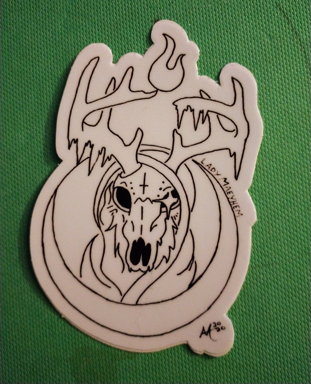 Classic Jeff Sticker - Etsy