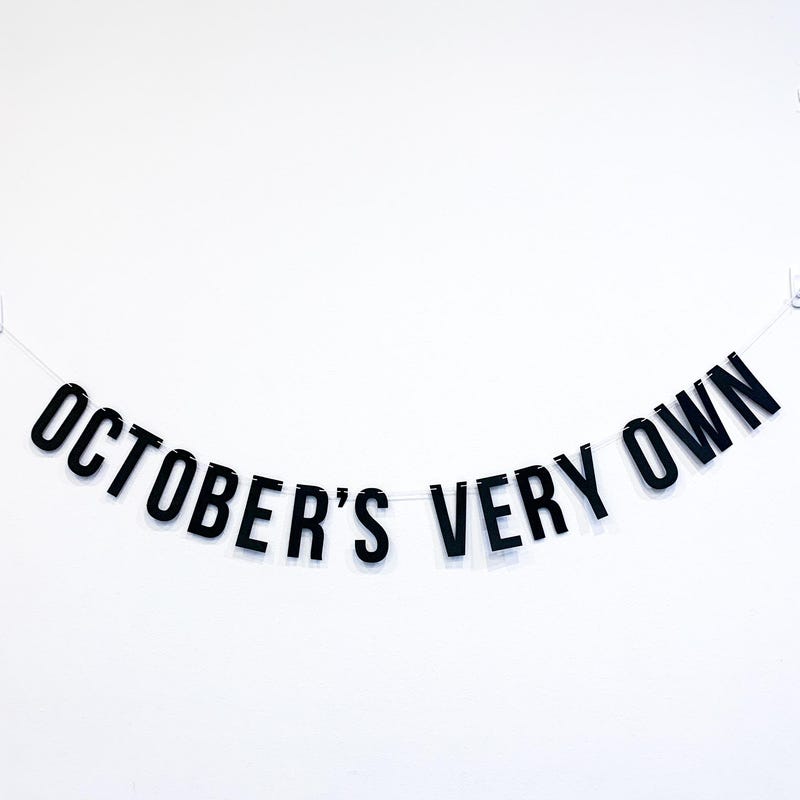 October Banner - Etsy