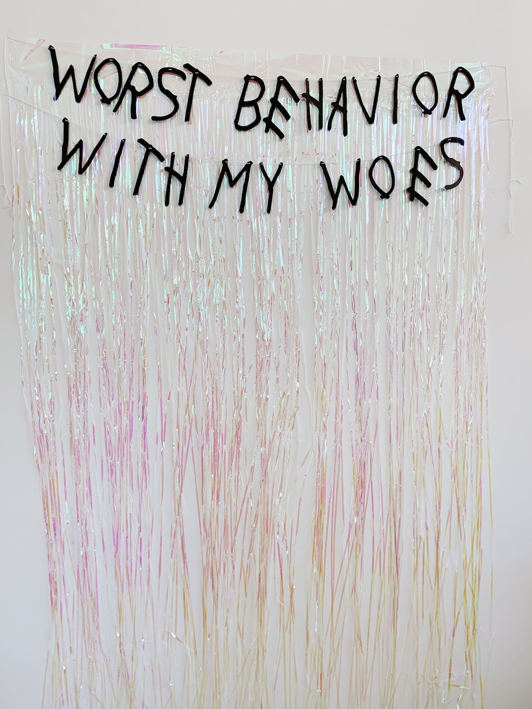 Worst Behavior With My Woes Banner | Party, Room Decor, Hip Hop Party ...