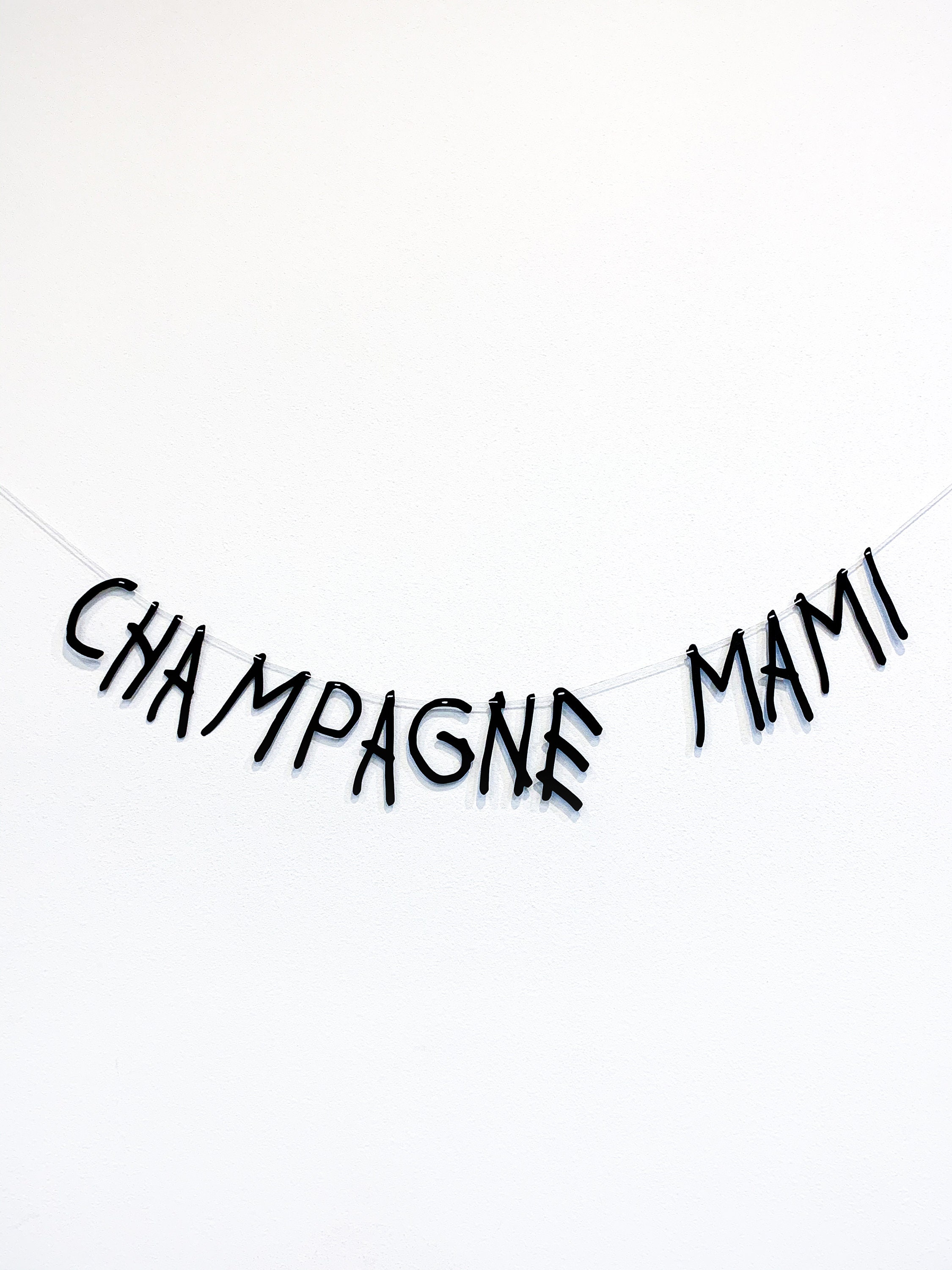 Champagne Mami Banner Champagne Papi bachelorette | Etsy