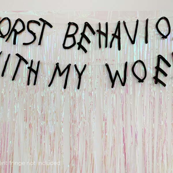 Worst Behavior - Etsy