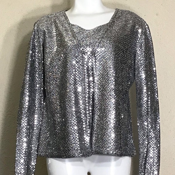 Metallic Top - Etsy