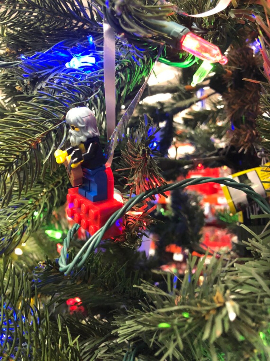 Grateful Dead Gift Jerry Garcia CUSTOM Made of Lego Bricks - Etsy