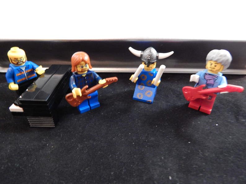 Phish Gift Band CUSTOM Built of Lego Bricks Trey Mike Fishman - Etsy