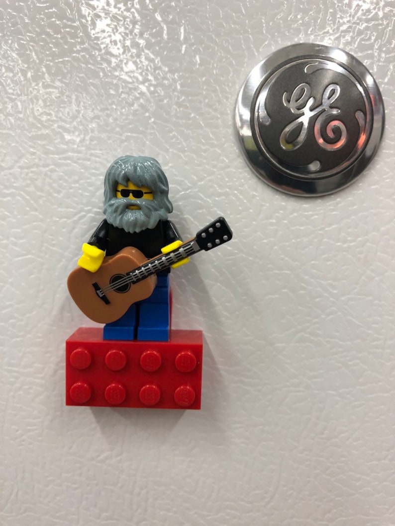 Grateful Dead Gift Jerry Garcia CUSTOM Made of Lego Bricks - Etsy