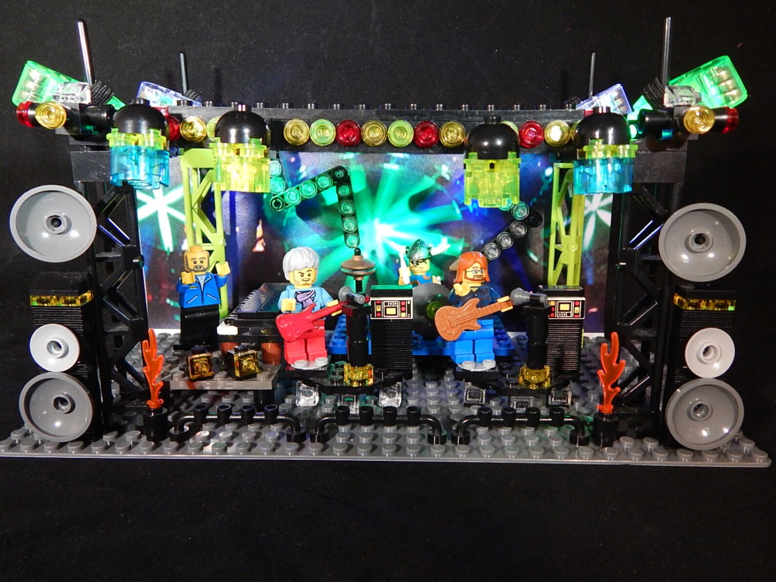 Phish Gift STAGE Custom Built of Lego Bricks NOT a Phish Pin Phish ...