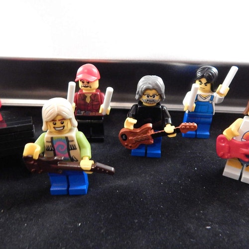 Grateful Dead Stage CUSTOM Made of Lego Bricks Jerry Garcia - Etsy
