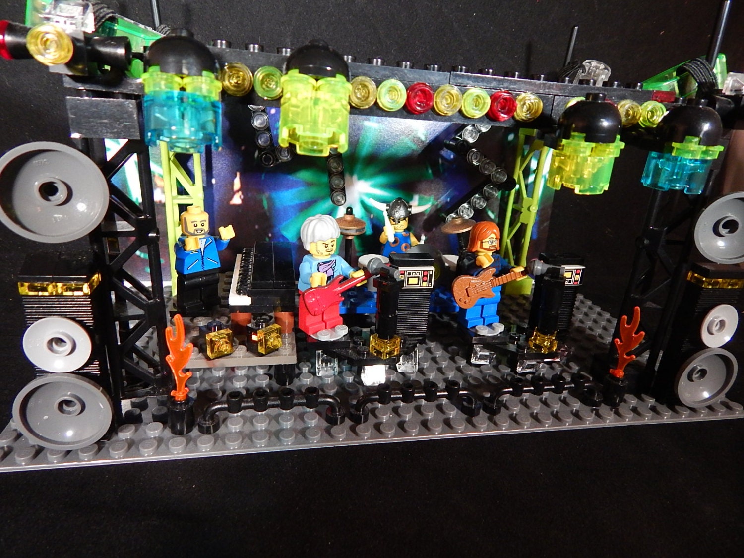 Phish Gift STAGE Custom Built of Lego Bricks NOT a Phish Pin | Etsy