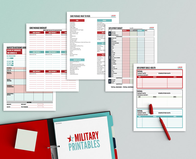 Deployment Checklist for Military Spouses and Families, Military ...