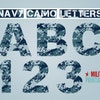 Navy Camo Alphabet, Alphabet Clipart, Digital Alphabet, Military Clip ...