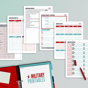 Deployment Checklist for Military Spouses and Families, Military ...