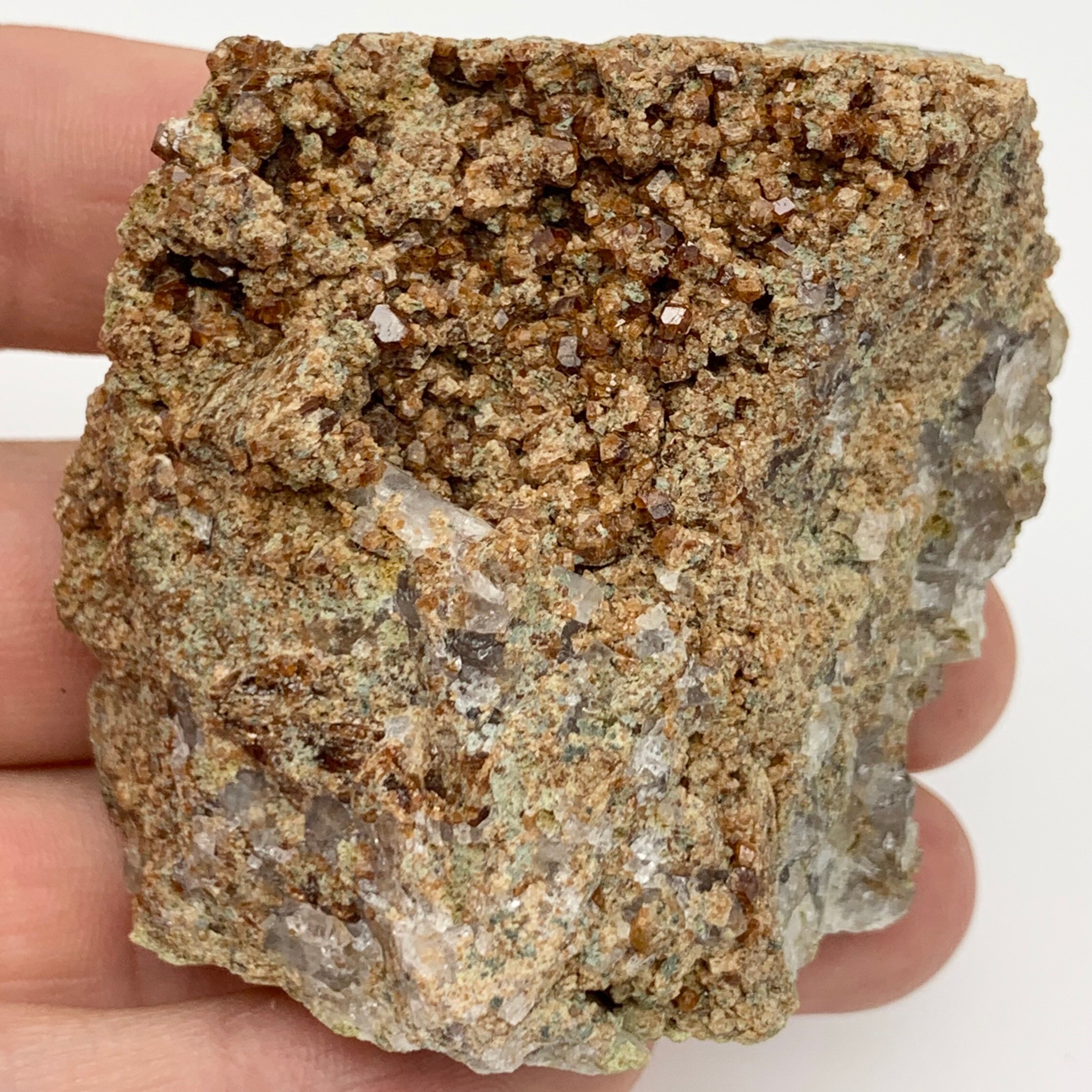 Colorado Garnet Cluster of Orange Grossular Garnet Crystals | Etsy