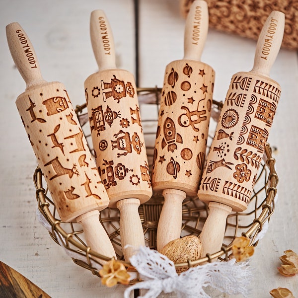 Carved Rolling Pin - Etsy Australia