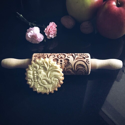 SALE Laser Engraved Rolling Pin Embossing Rolling - Etsy