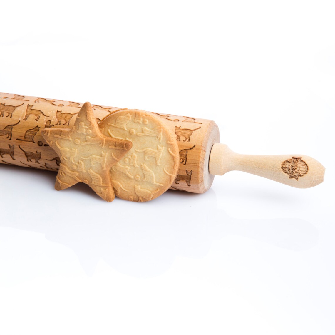 CATS Rolling Pin Embossing Rolling Pin Engraved Rolling Pin - Etsy