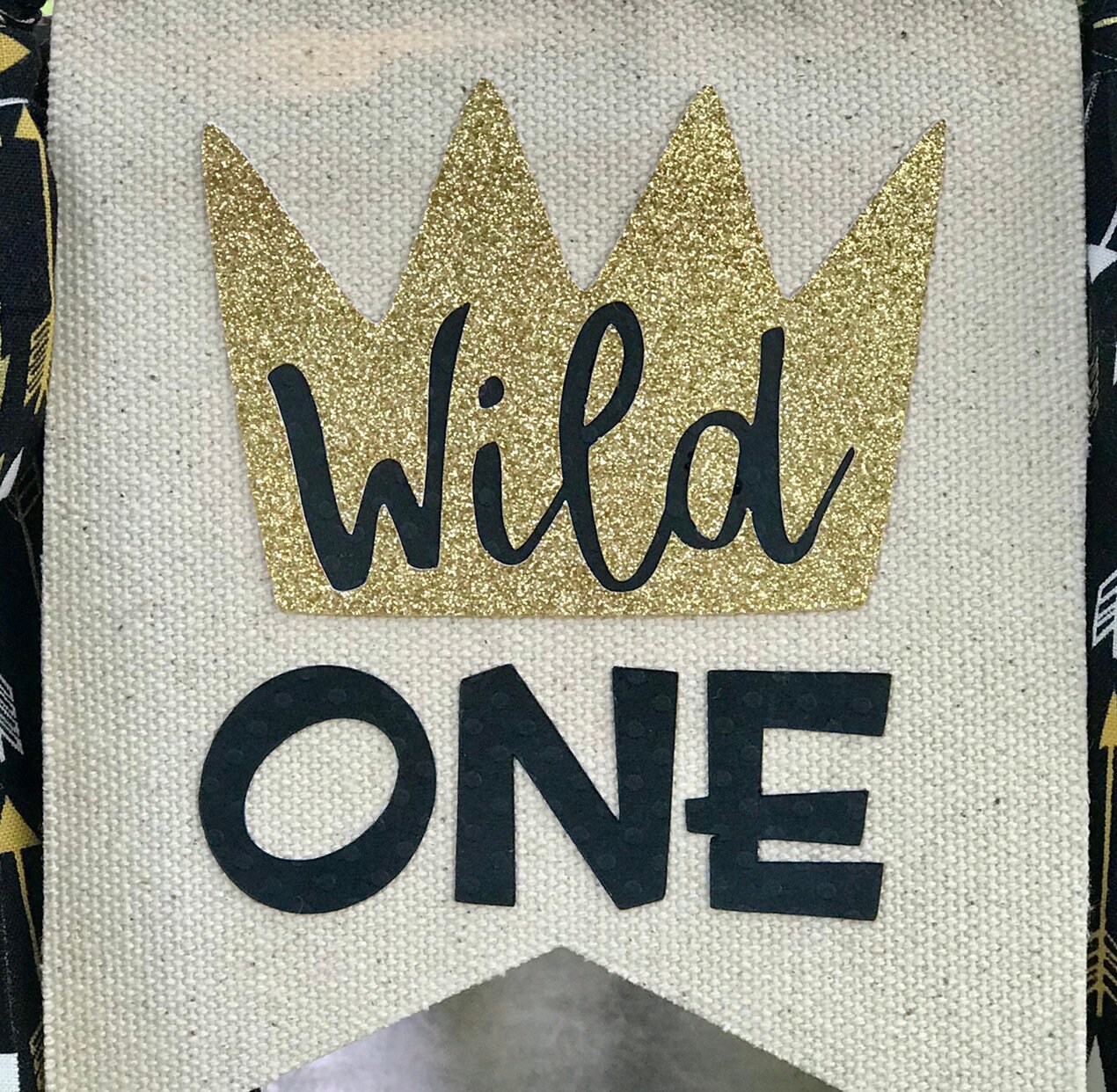 WILD ONE Highchair Banner Where the Wild Things Are Highchair | Etsy