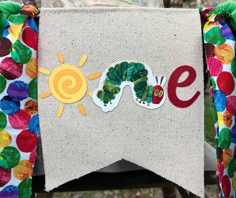 The Very Hungry Caterpillar Highchair Banner Hungry - Etsy